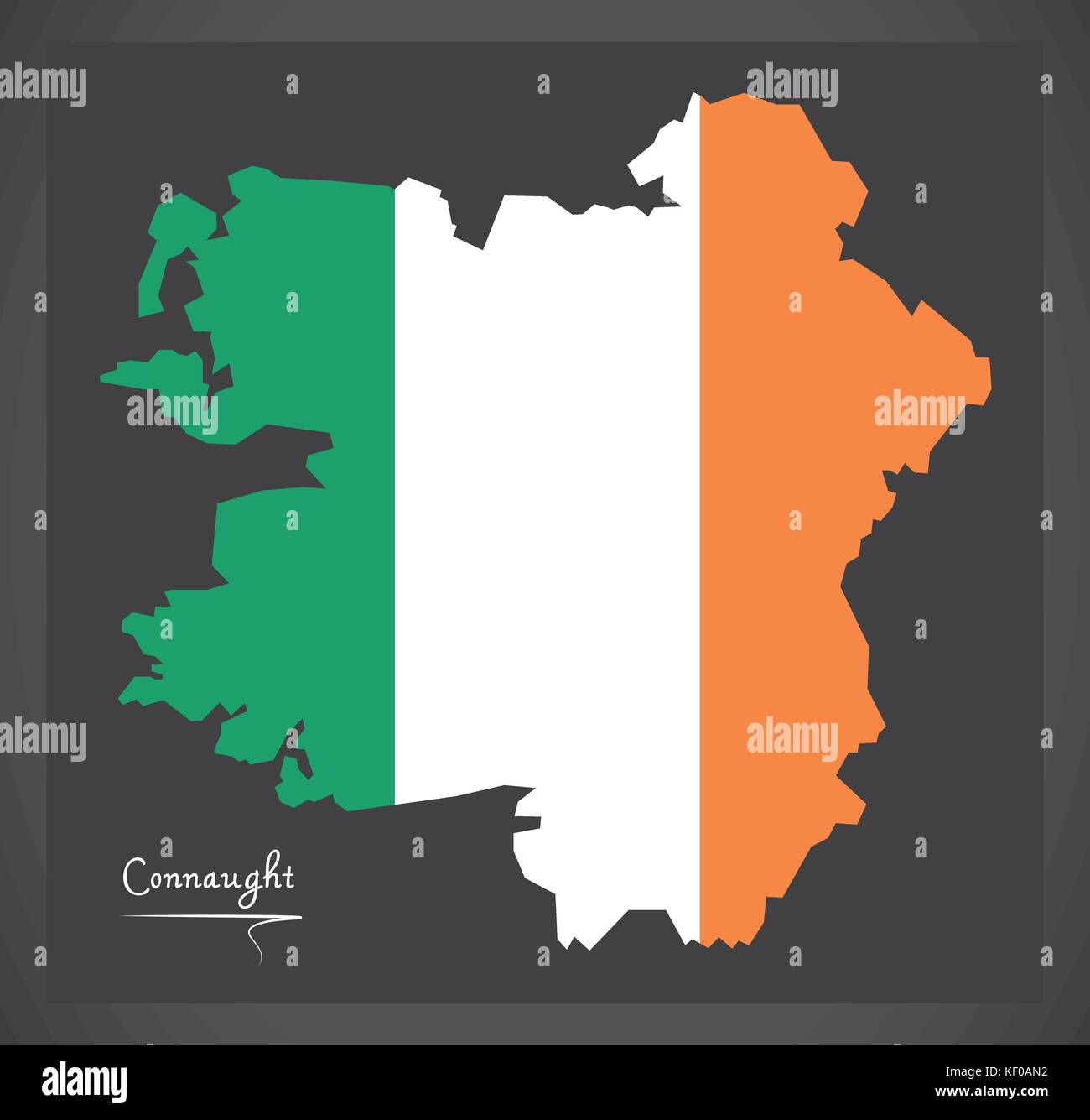 Connaught flag Stock Vector Images - Alamy