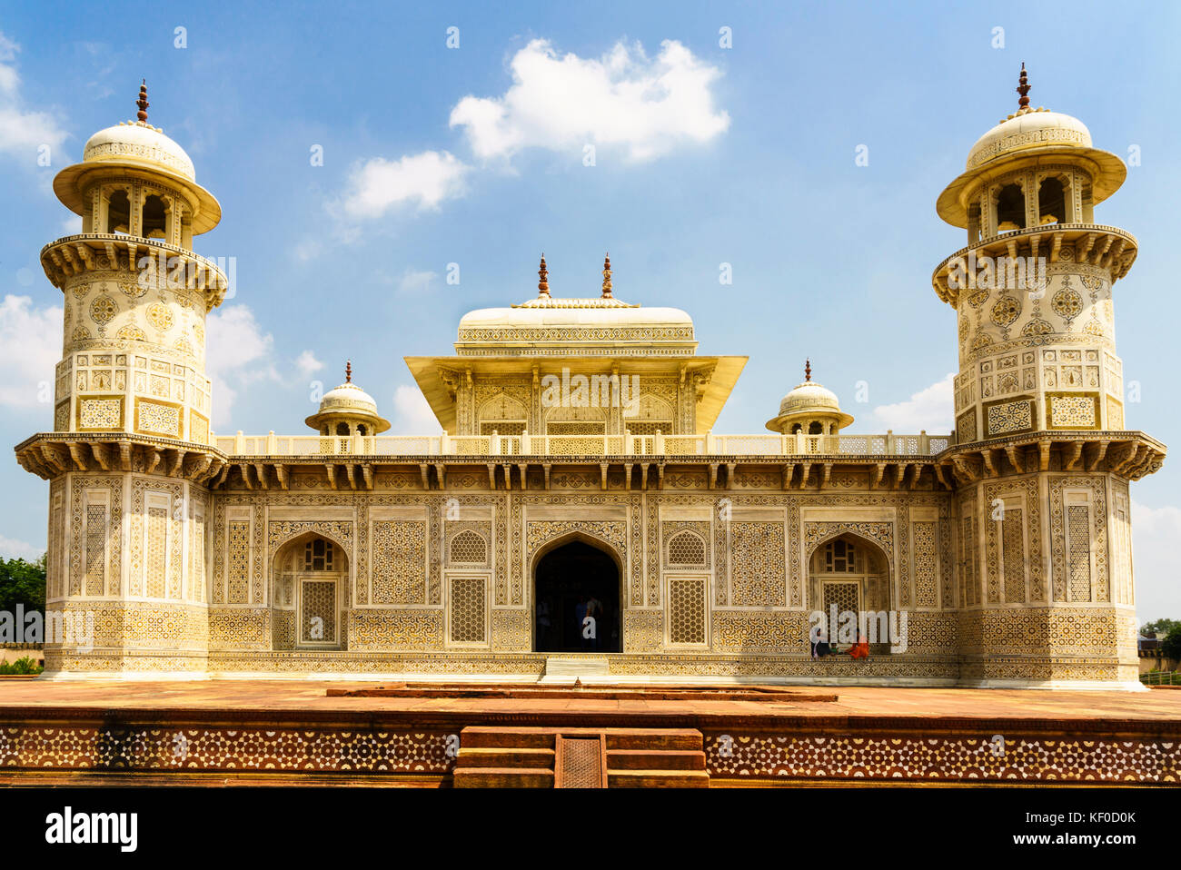The Hawa Mahal (baby Taj Mahal) in Agra, India Stock Photo - Alamy