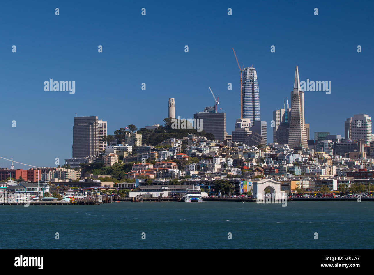 San Francisco Skyline Stock Photo - Alamy