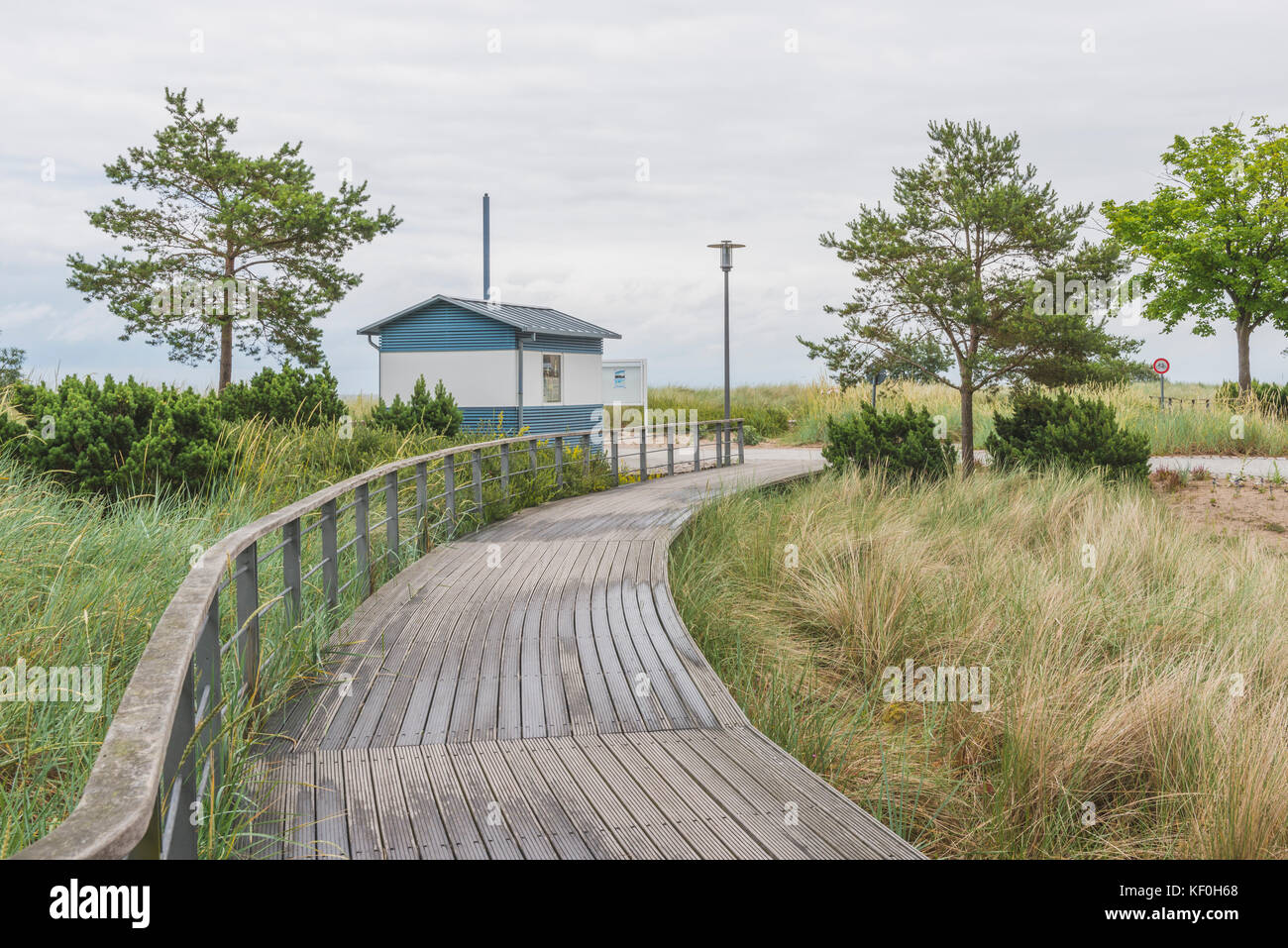 Germany, Niendorf, boardwalk to the beach Stock Photo - Alamy