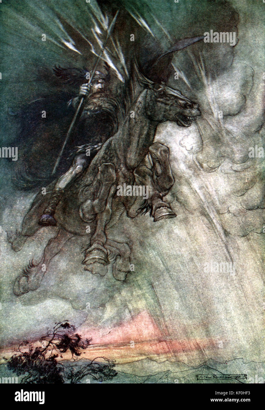 The Rhinegold / Das Rheingold by Richard Wagner. Wotan, King of the ...