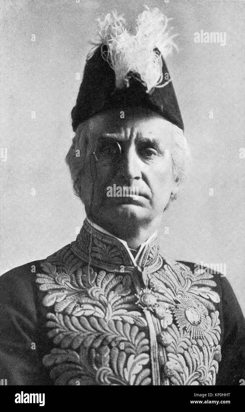 Henry A. Lytton as Sir Joseph Porter in 'H.M.S. Pinafore' by Gilbert ...