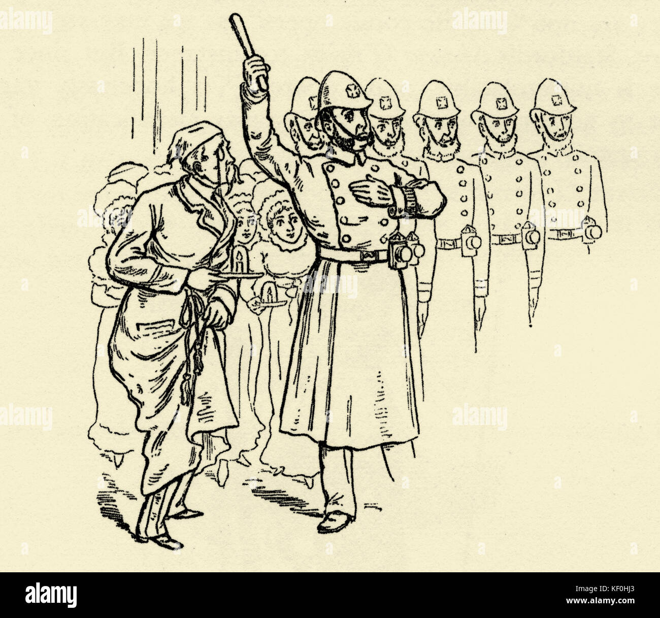 Gilbert sullivan illustration hi-res stock photography and images - Alamy