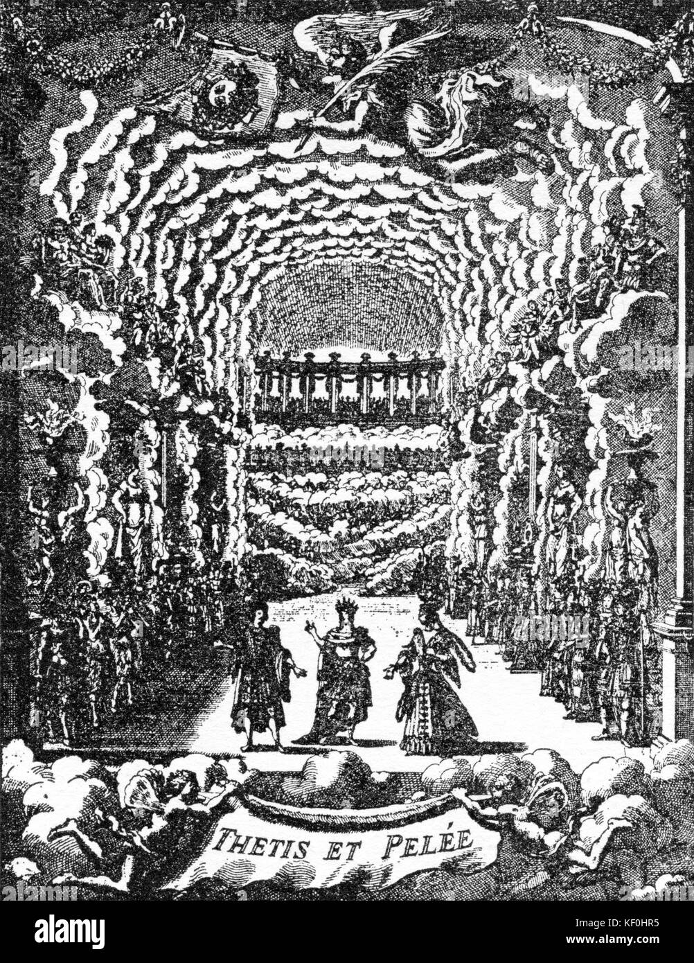 'Peleus and Thetis' by Francesco Cavalli. Stage and costume designs for ...