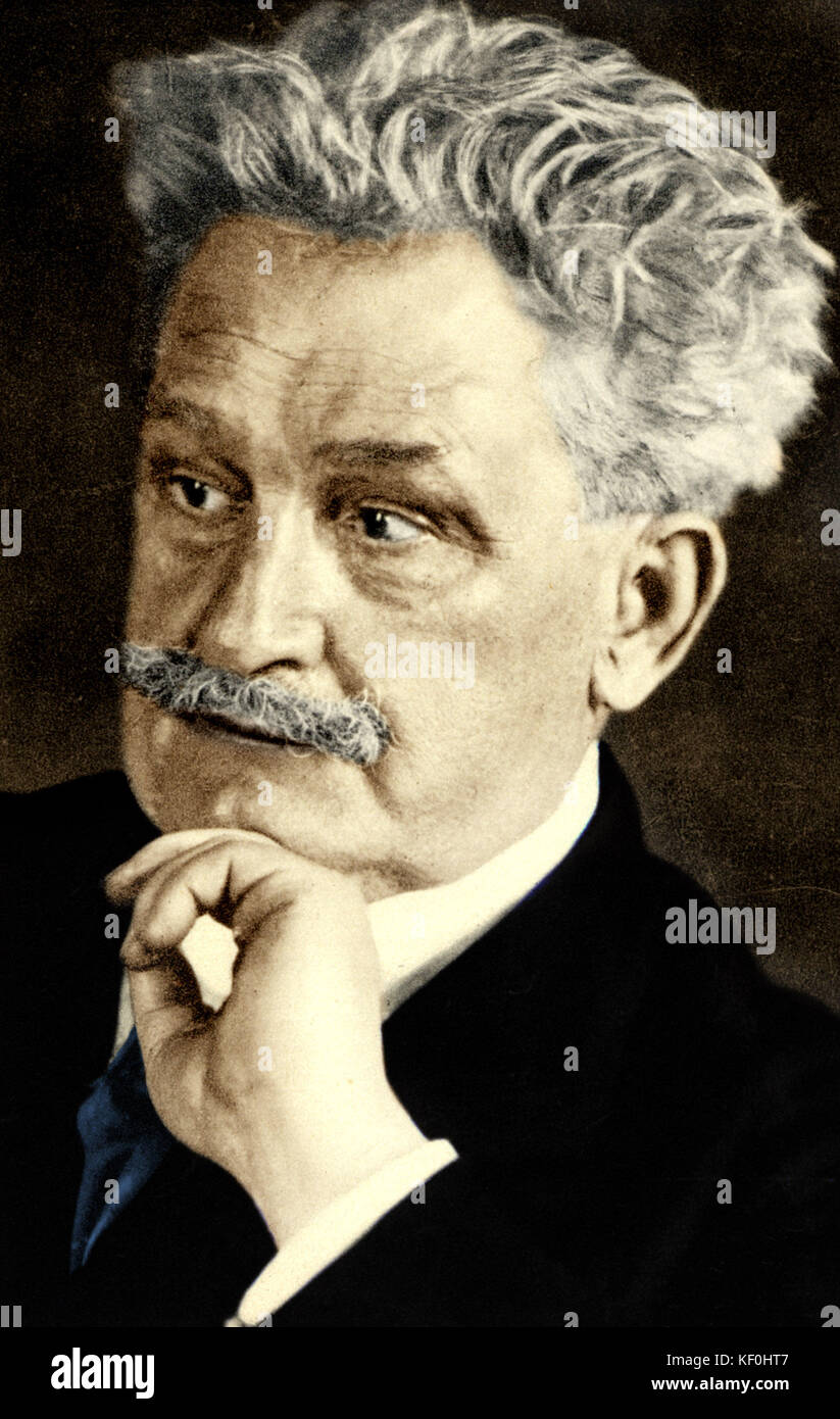 Leos Janacek portrait. Czech composer (1854-1928 Stock Photo - Alamy