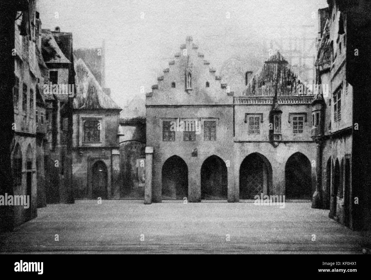 Leos Janacek 's opera 'The Excursions of Mr. Broucek' - set designed by ...