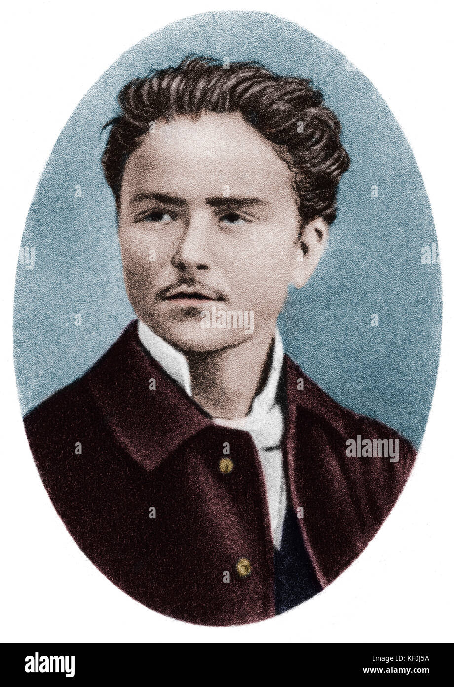 ALBÉNIZ, Isaac as young man. Isaac Manuel Francisco Albéniz i Pascual ...