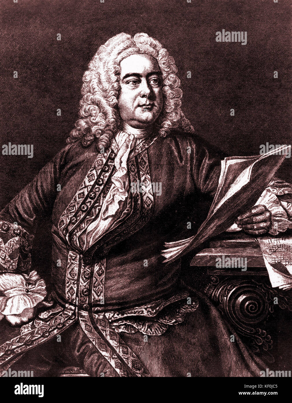 Handel composer hi-res stock photography and images - Alamy