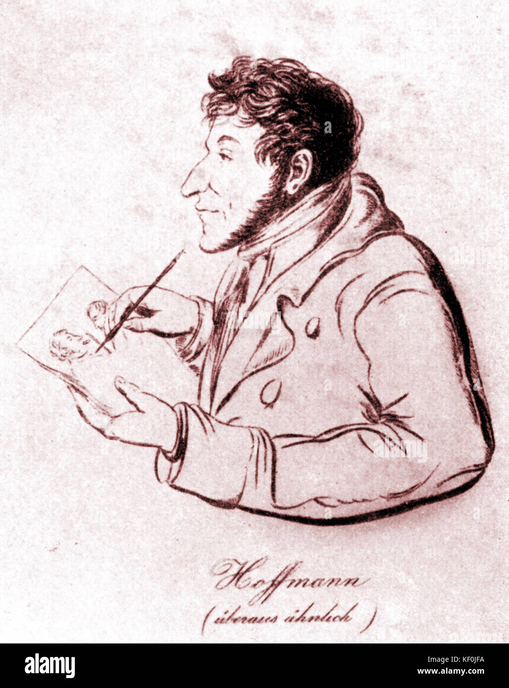 E t a hoffmann portrait hi-res stock photography and images - Alamy