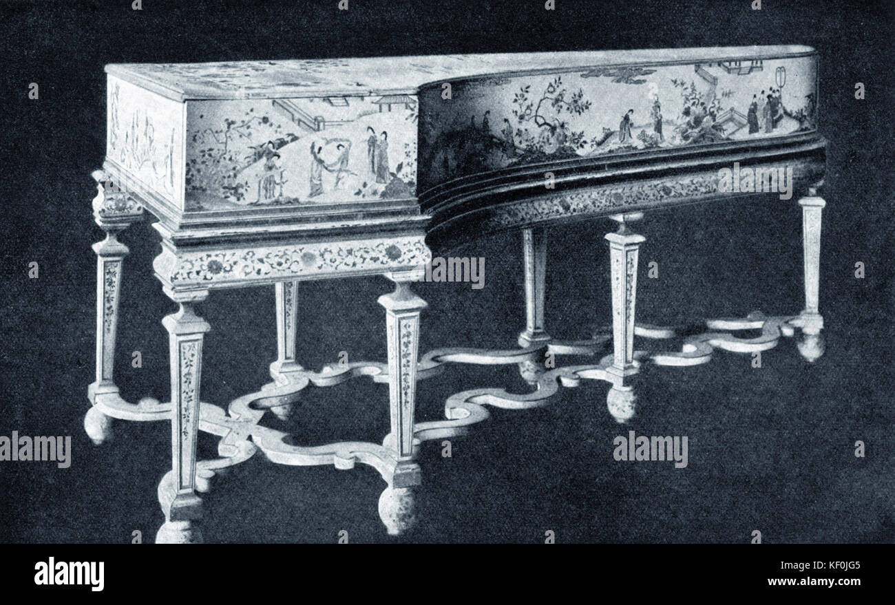 INSTRUMENTS - KEYBOARD- PIANOFORTE by Gottfried Silbermann in Freiberg ...