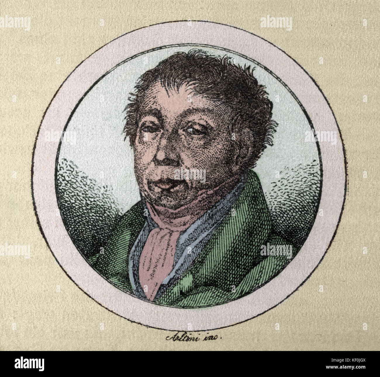 Luigi Marchesi 's portrait. Italian castrato singer 8 August 1754 - 14 ...