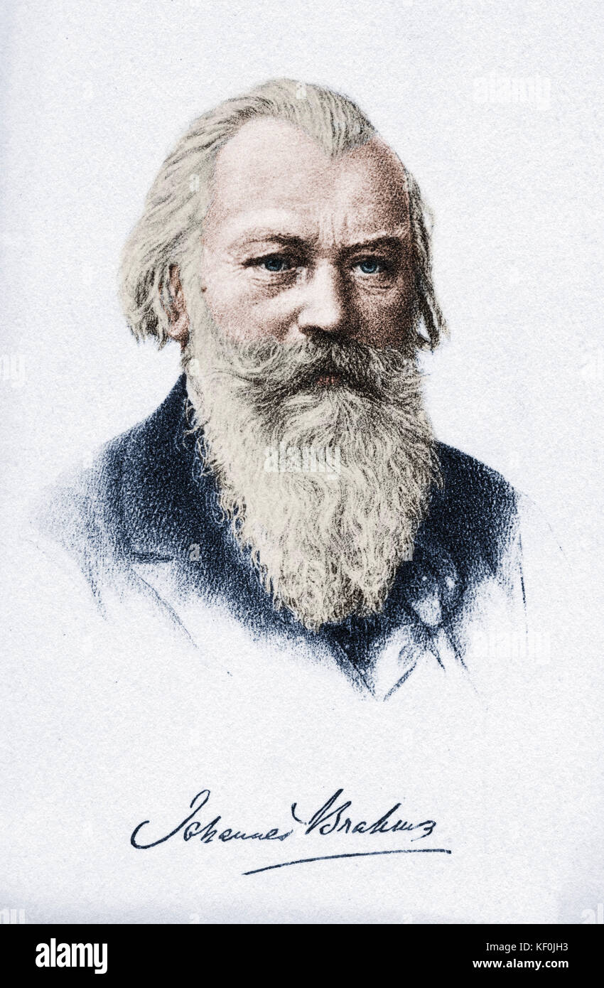 Brahms portrait hi-res stock photography and images - Alamy