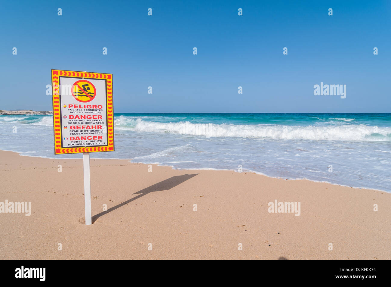 Strong current warning sign hi-res stock photography and images - Alamy
