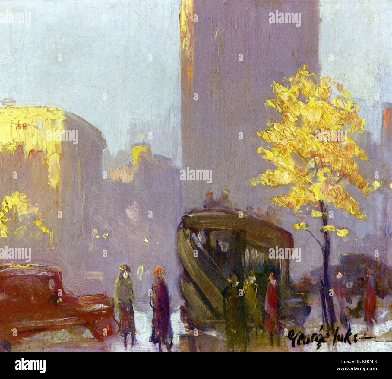 George luks hi-res stock photography and images - Alamy