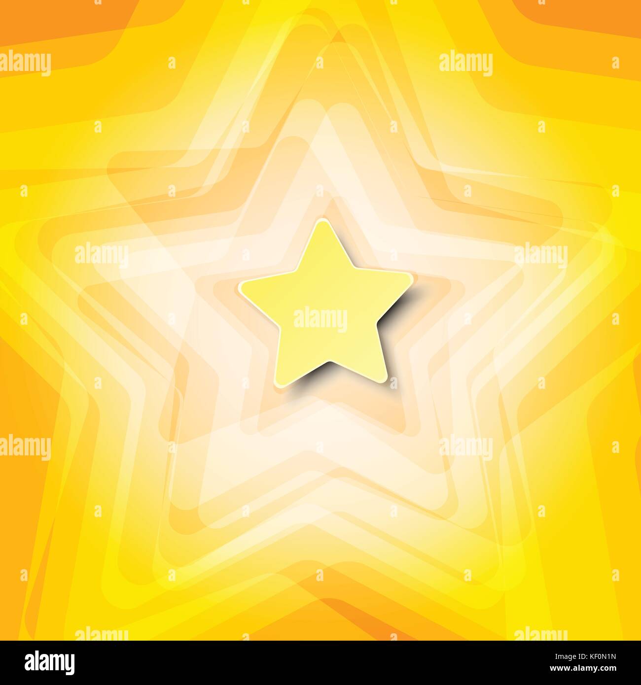 3d orange star shape on transparent multi layer of star shape design ...