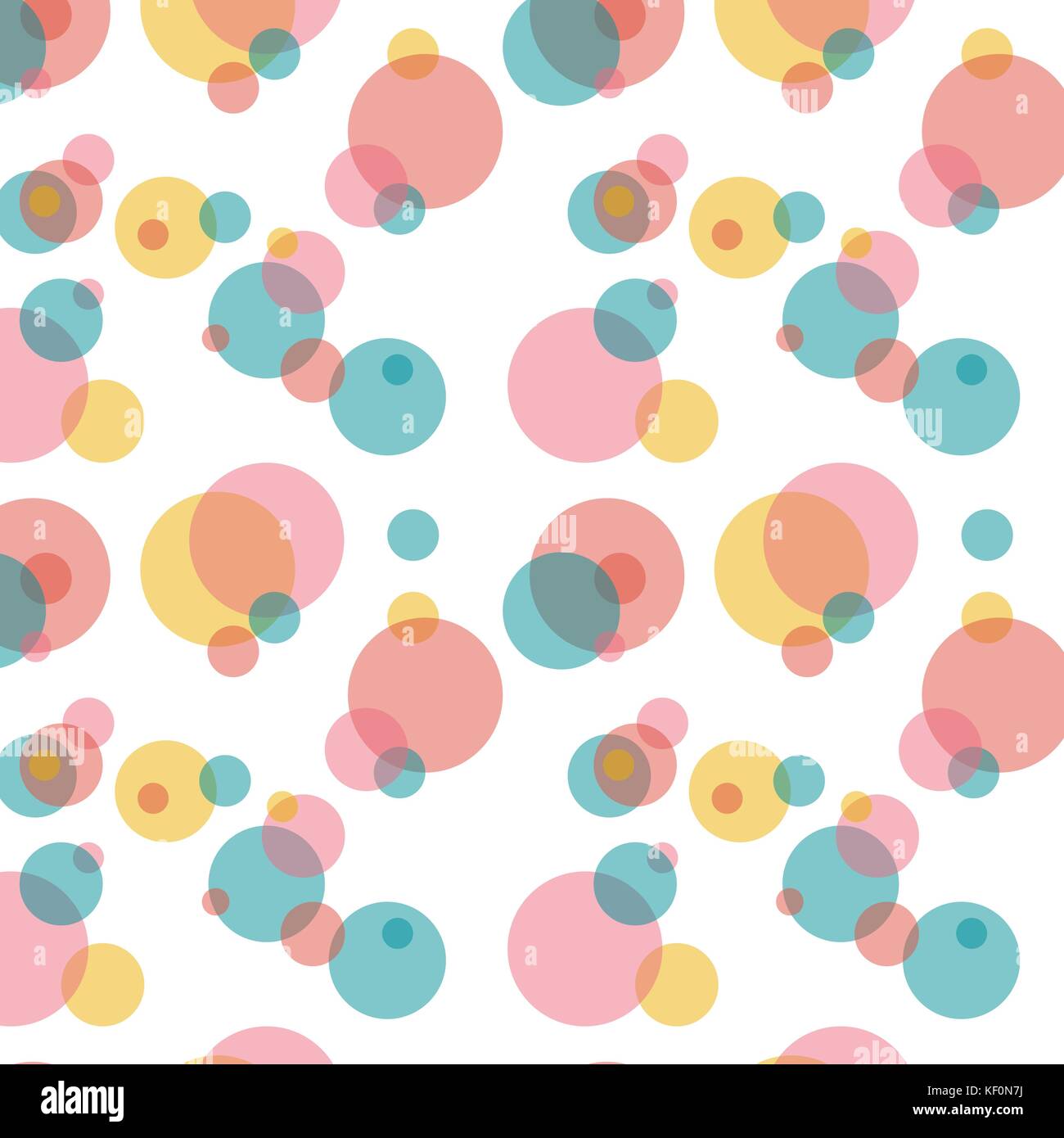 Colorful dots pattern design on white background for abstract ...