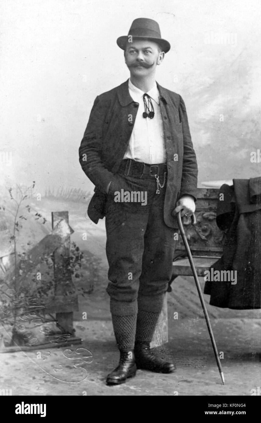 A portrait from 1819 featuring a man with a prominent moustache and hat ...