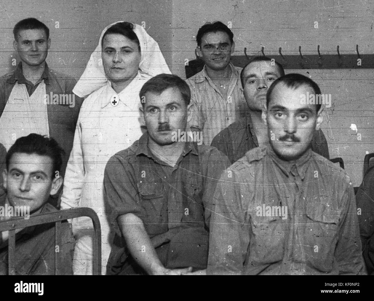 Healthcare worker history Black and White Stock Photos & Images - Alamy