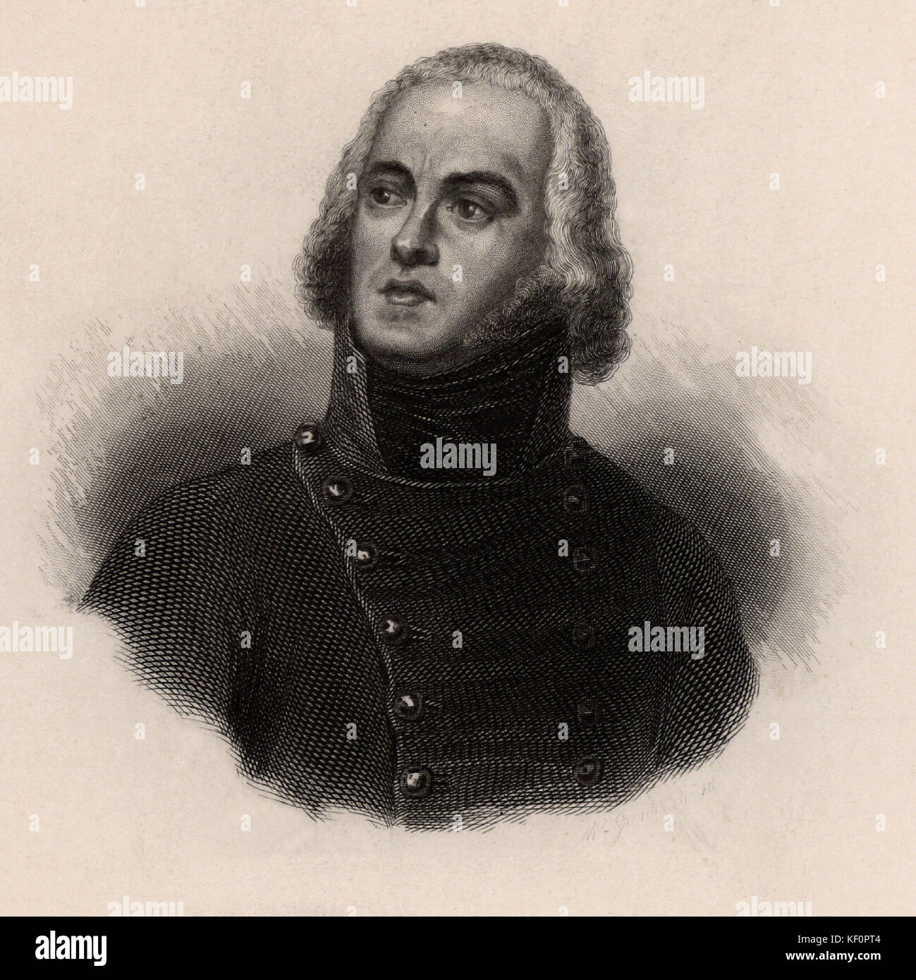 Lazare Hoche French Revolutionary soldier Stock Photo - Alamy
