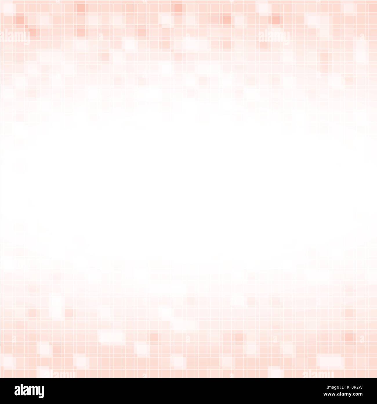 Cute Pink pastel square grid mosaic background with white color in ...