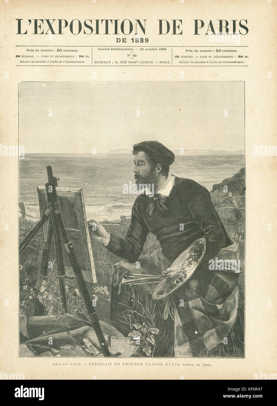 This page from 'L'Exposition de Paris de 1889' showcases the official ...