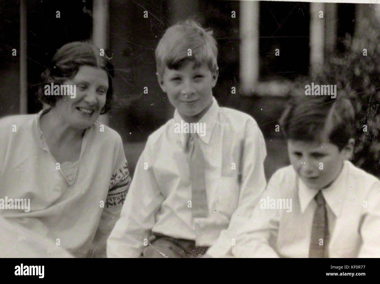 Lella Secor Florence and children Stock Photo - Alamy