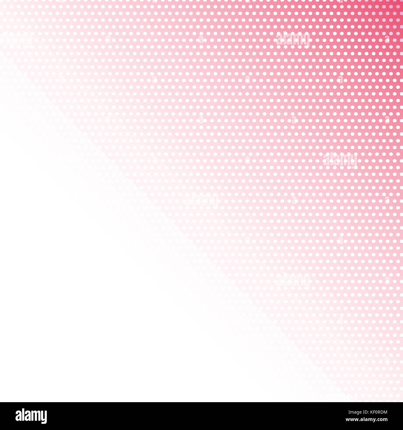 Simple white dots pattern on pink background for abstract background ...