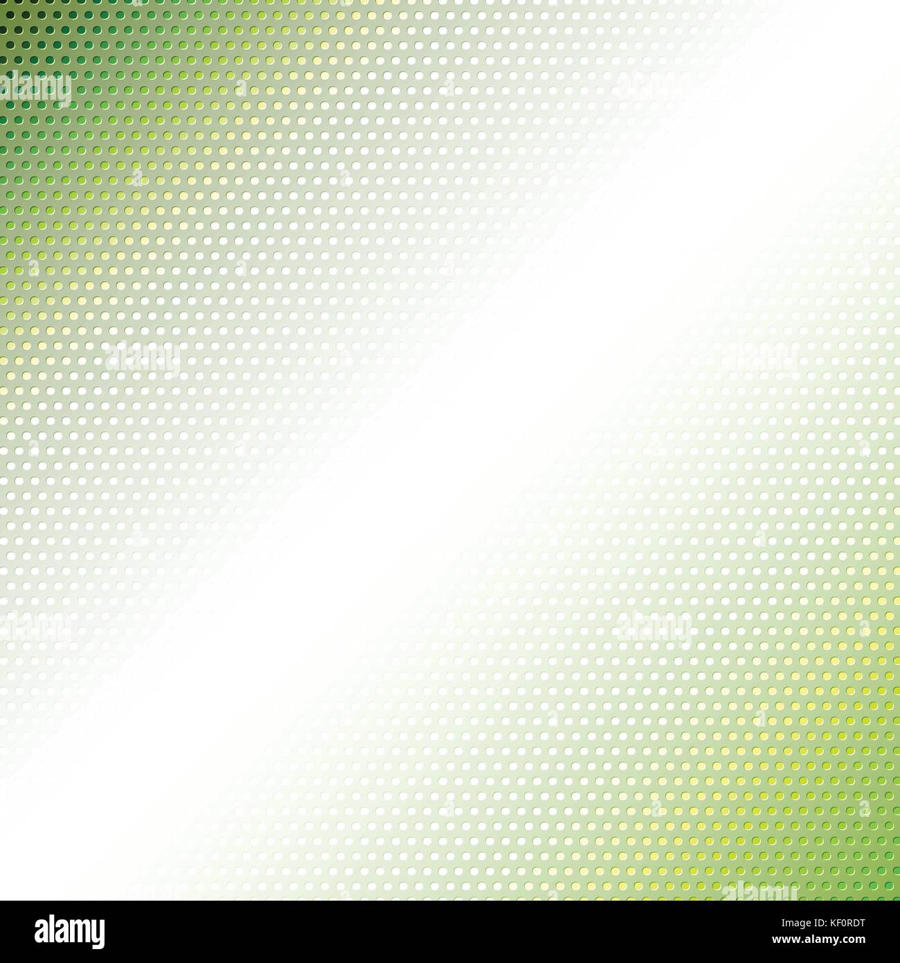 Simple white dots pattern on green background for abstract background ...