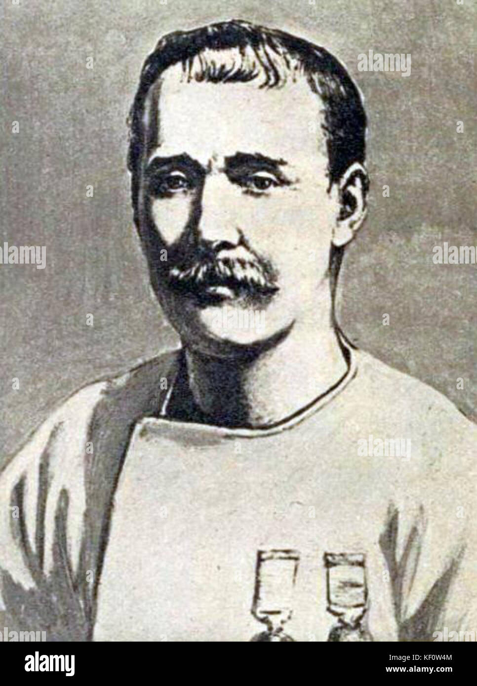 Le capitaine Matthew Webb Stock Photo - Alamy