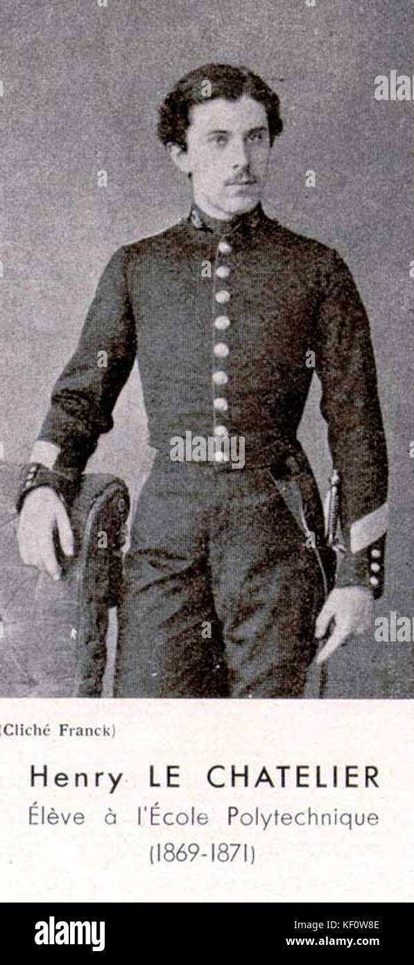 Henry le chatelier hi-res stock photography and images - Alamy