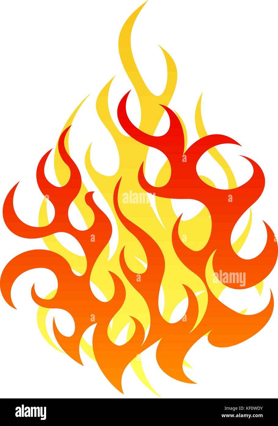 Vector fire design element Stock Vector Image & Art - Alamy
