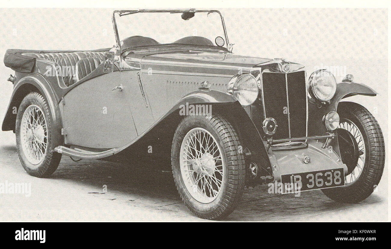 MHV MG N type 1934 Stock Photo - Alamy