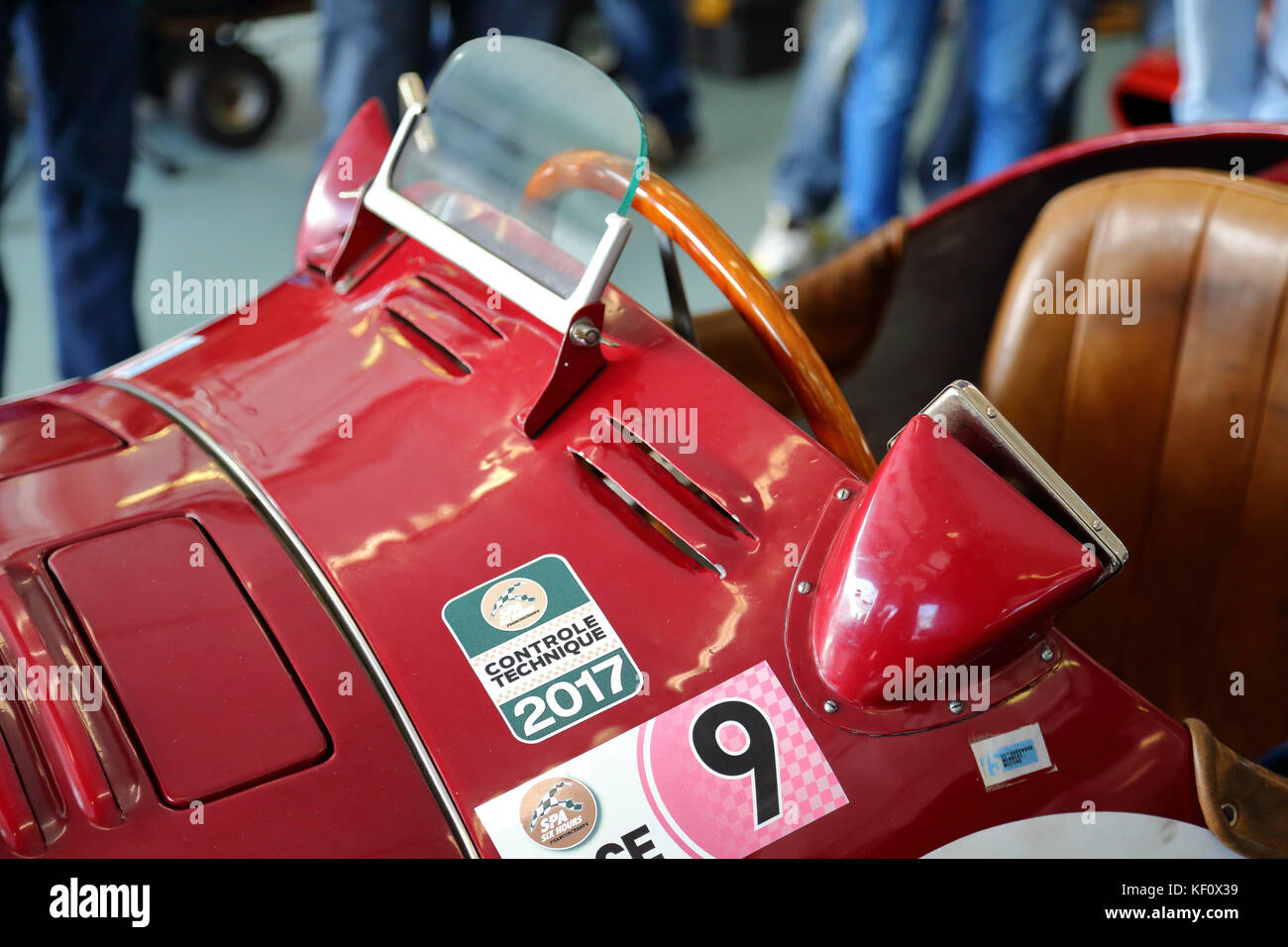 An Alfa Romeo P3 Tipo B Classic Grand Prix car at Estoril Race Course ...
