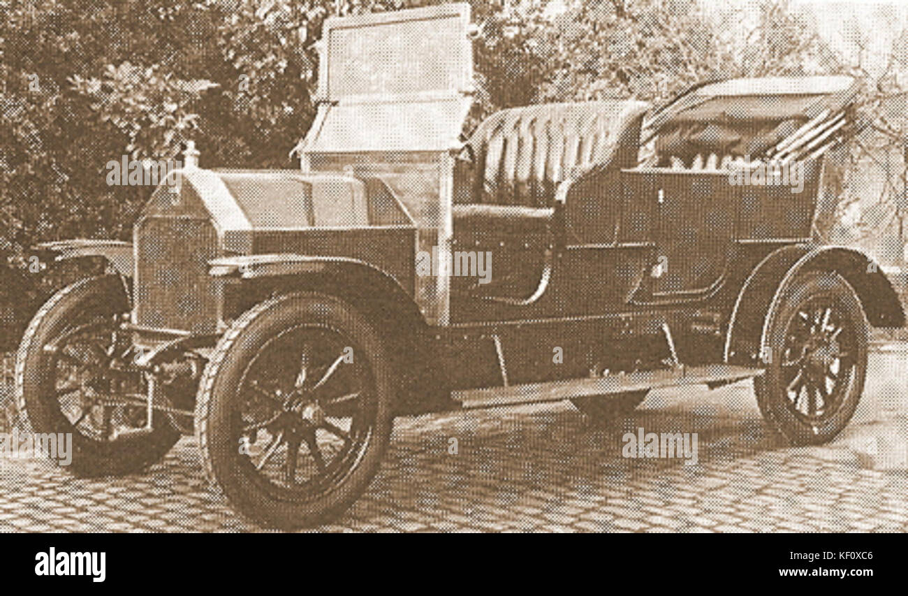 MHV Rothwell 25 hp Tourer 1910 Stock Photo - Alamy