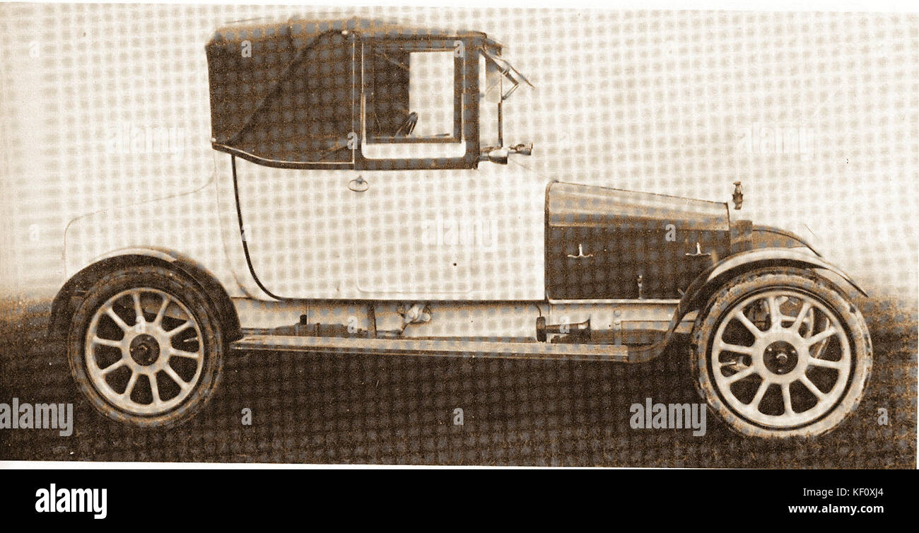 A 1915 MHV Old Mill 10 hp Coupe, a vintage automobile known for its ...