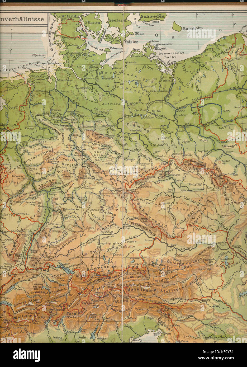 A geographical or topographical map showing the soil conditions of ...