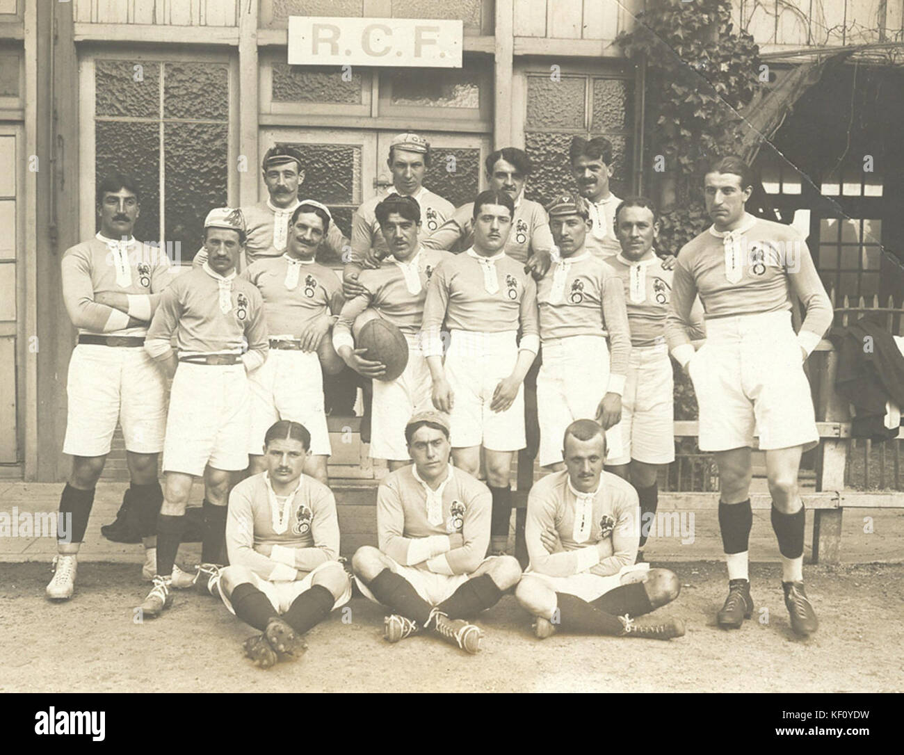 France vs england 1904 Stock Photo - Alamy