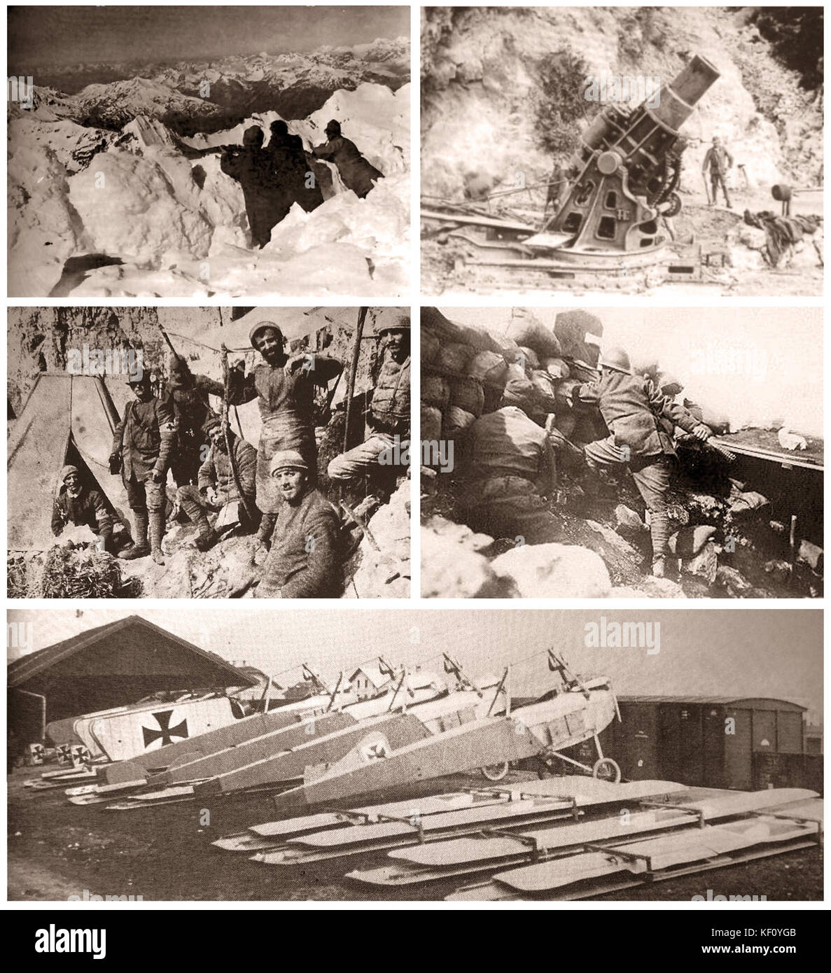 Italian front (World War I Stock Photo - Alamy