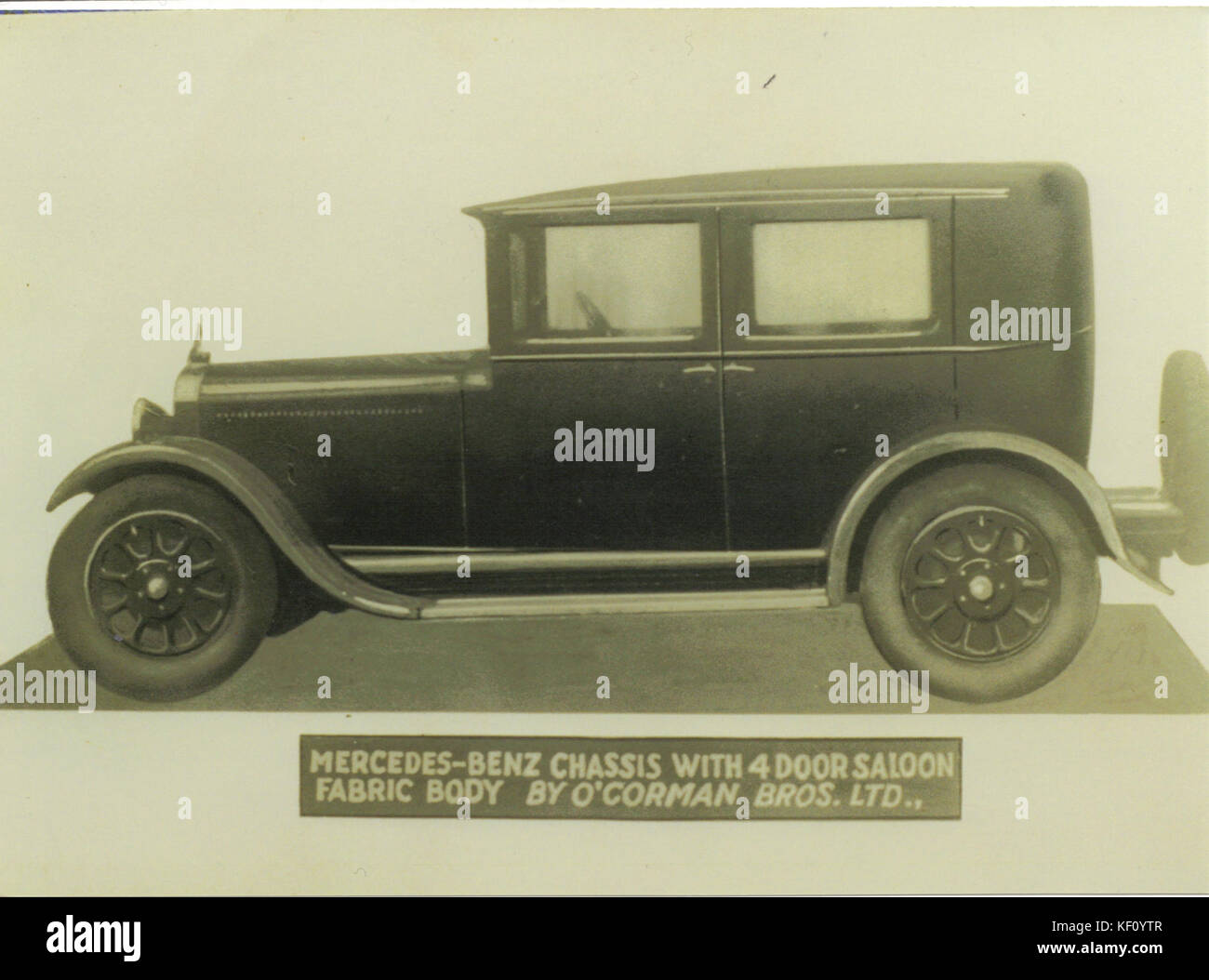 Mercedes Benz Chassis. Bodywork by O'Gorman Bros Stock Photo - Alamy