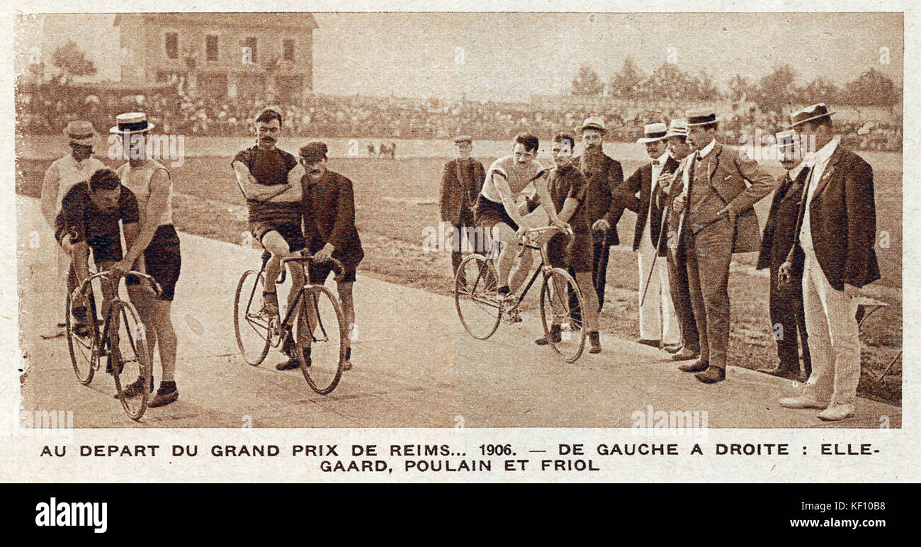 GP Reims 1906 Stock Photo - Alamy
