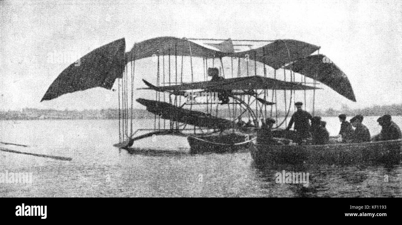 Humphreys Biplane 2 Stock Photo - Alamy