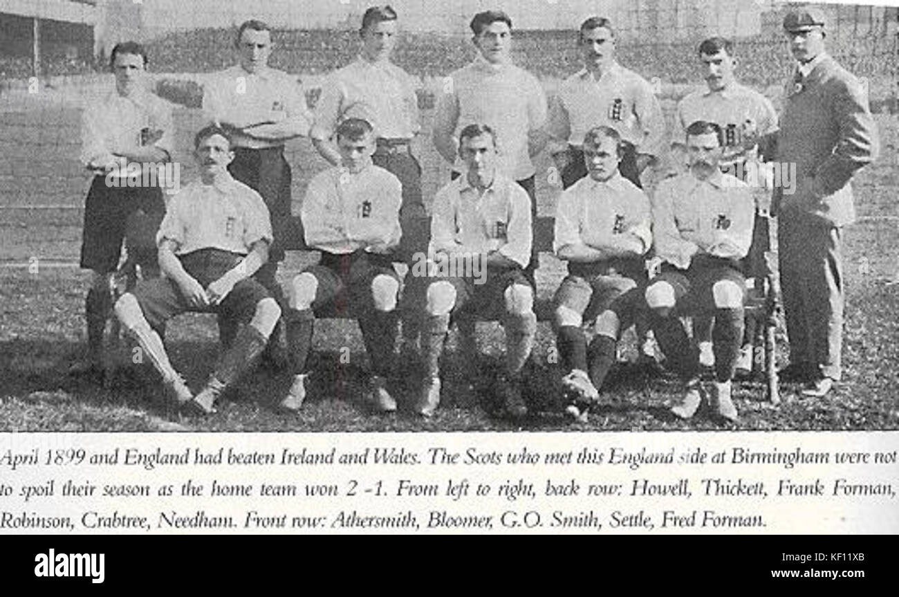 England v Wales 1899 Stock Photo - Alamy