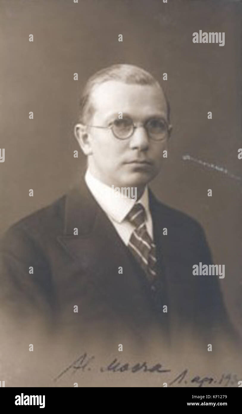 Harri Moora 1930 Stock Photo - Alamy