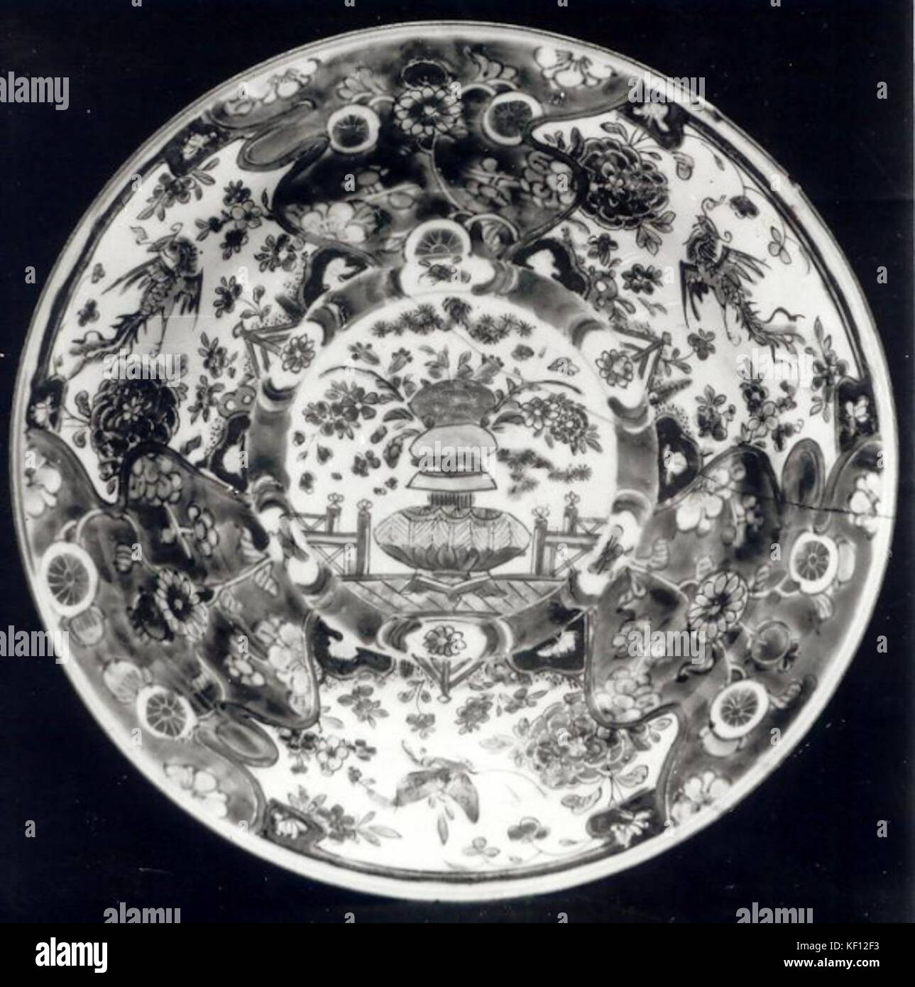 Kang He period Plate Stock Photo - Alamy