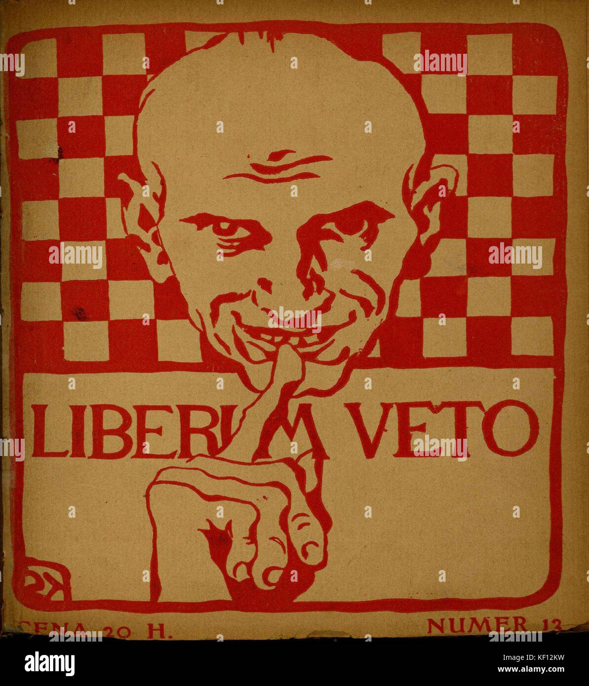 Liberum Veto 1903 nr 1 Stock Photo - Alamy