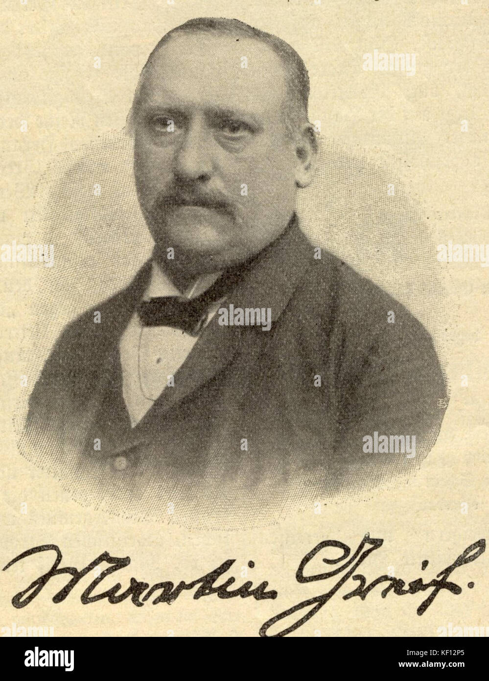 Martin Greif 1898 Stock Photo - Alamy