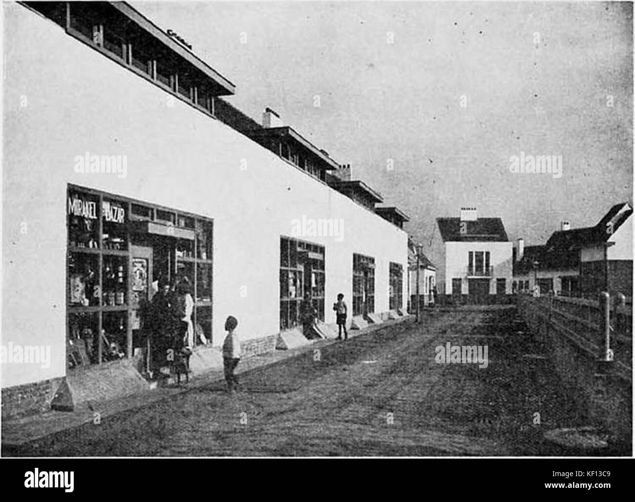 J.J.P. Oud Oud Mathenesse housing estate Rotterdam NL 2 Stock Photo - Alamy