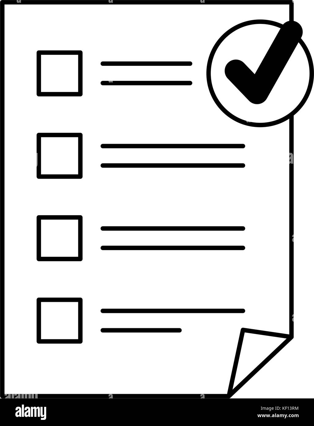 paper document checklist icon vector illustration design Stock Vector ... paper document checklist icon vector illustration design Stock Vector ...