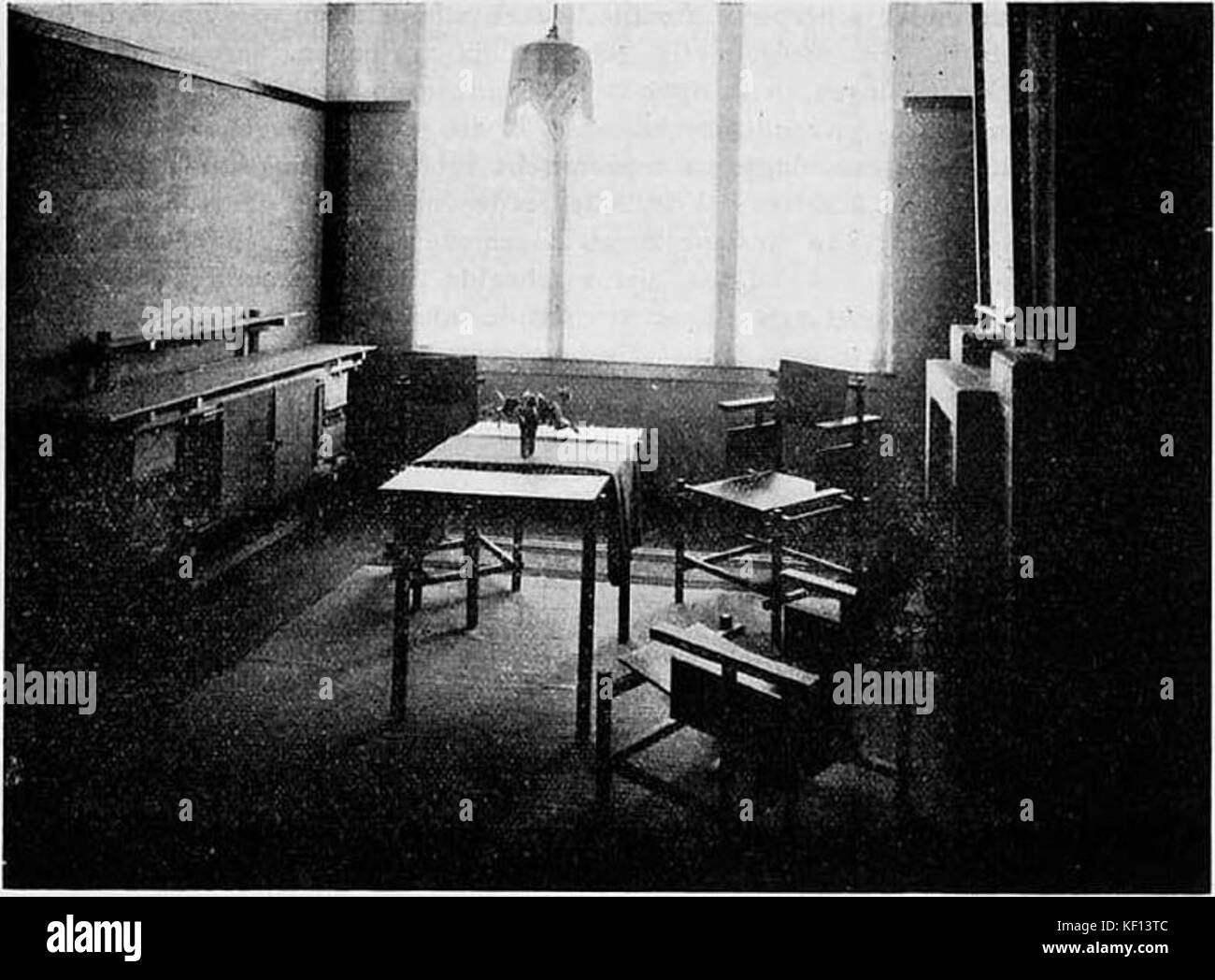 Model living room Spangen Rotterdam Stock Photo - Alamy