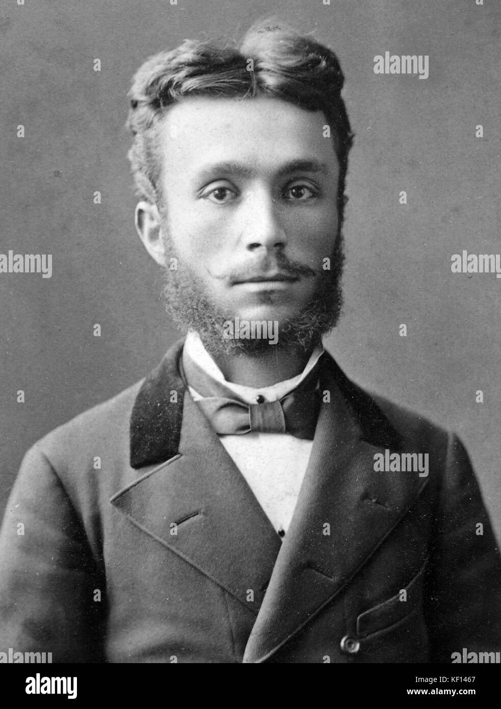 Historic photograph old man moustache hi-res stock photography and ...